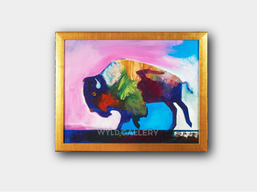 Untitled (Buffalo) Brent Learned - WYLD Gallery